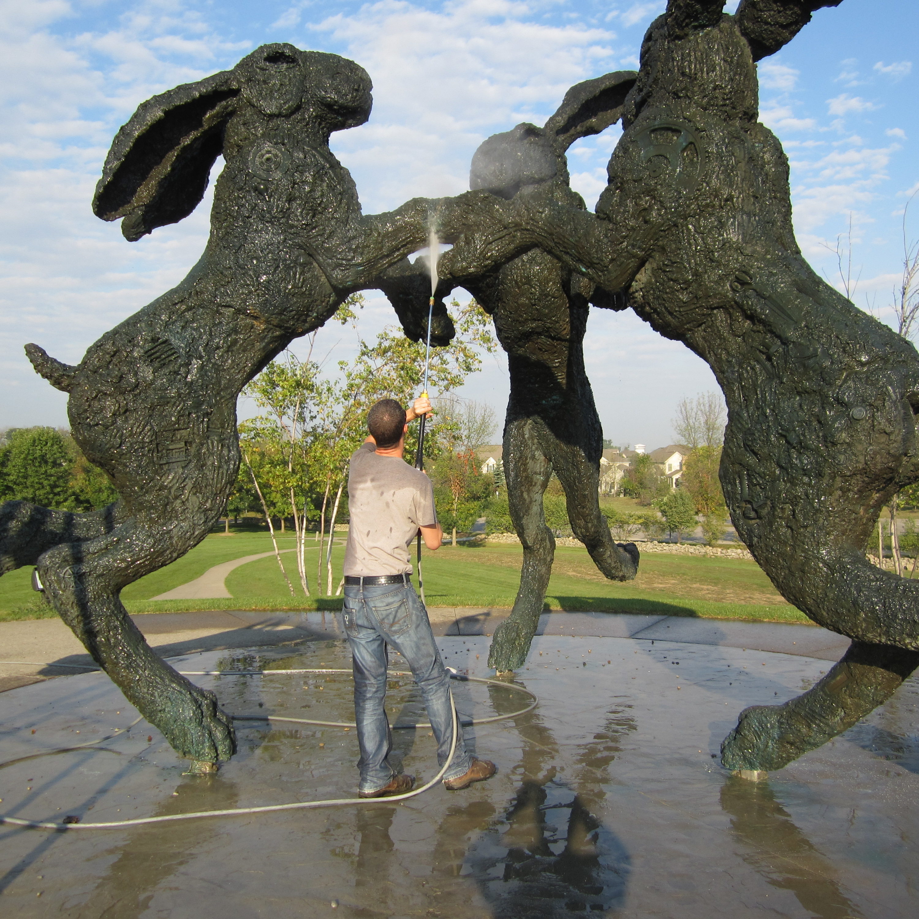 Public Art Conservation - McKay Lodge